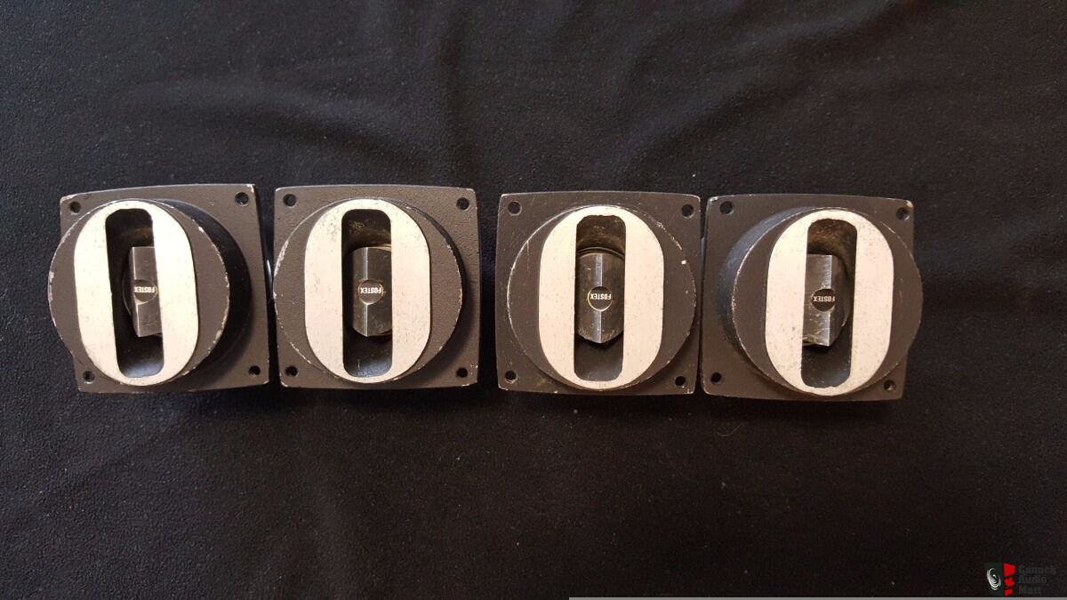 4 Fostex Bullet Super Tweeters (similar to JBL 077) - Model T845 Photo ...