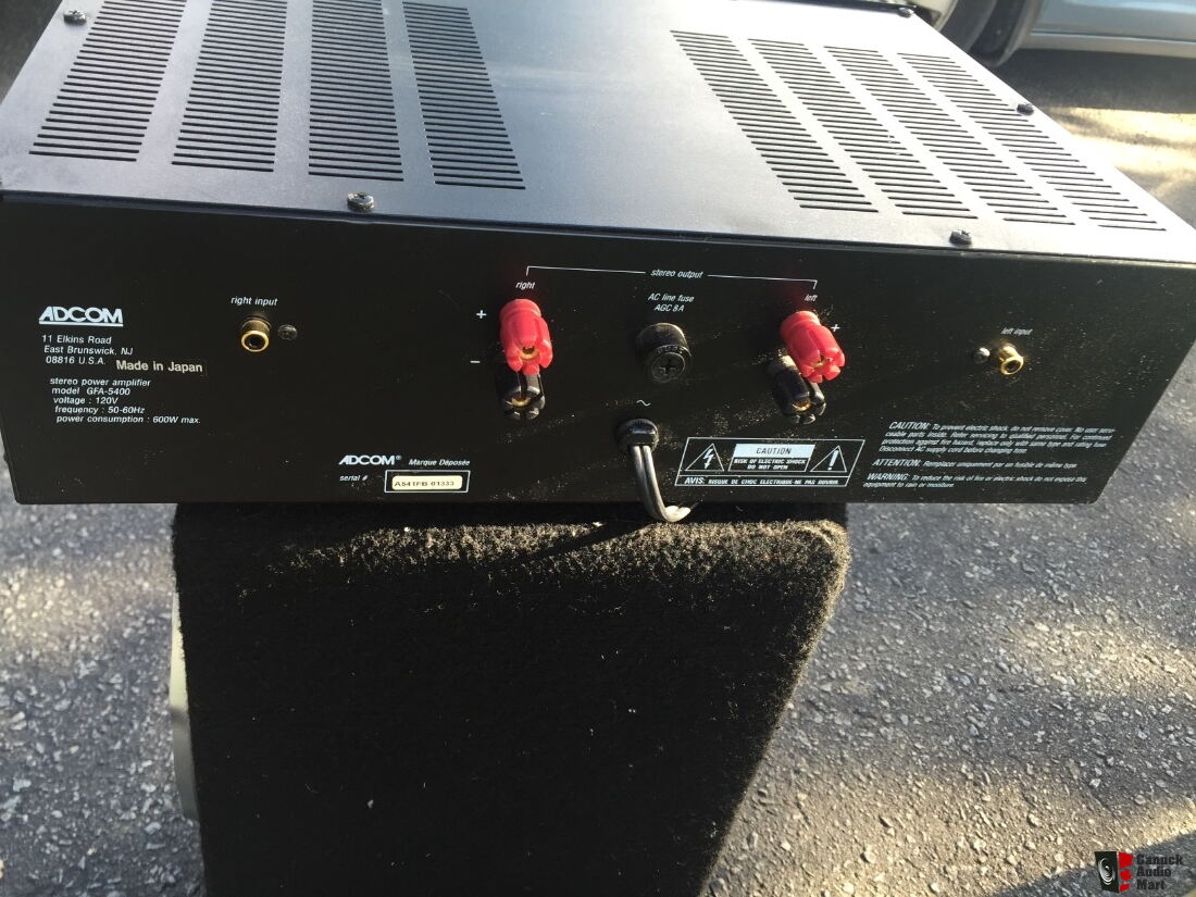Adcom Gfa 5400 Power amplifier Photo #1353174 - Canuck Audio Mart