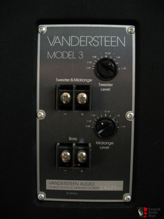 Vandersteen Model 3 ***ON HOLD Photo #1353402 - Canuck Audio Mart
