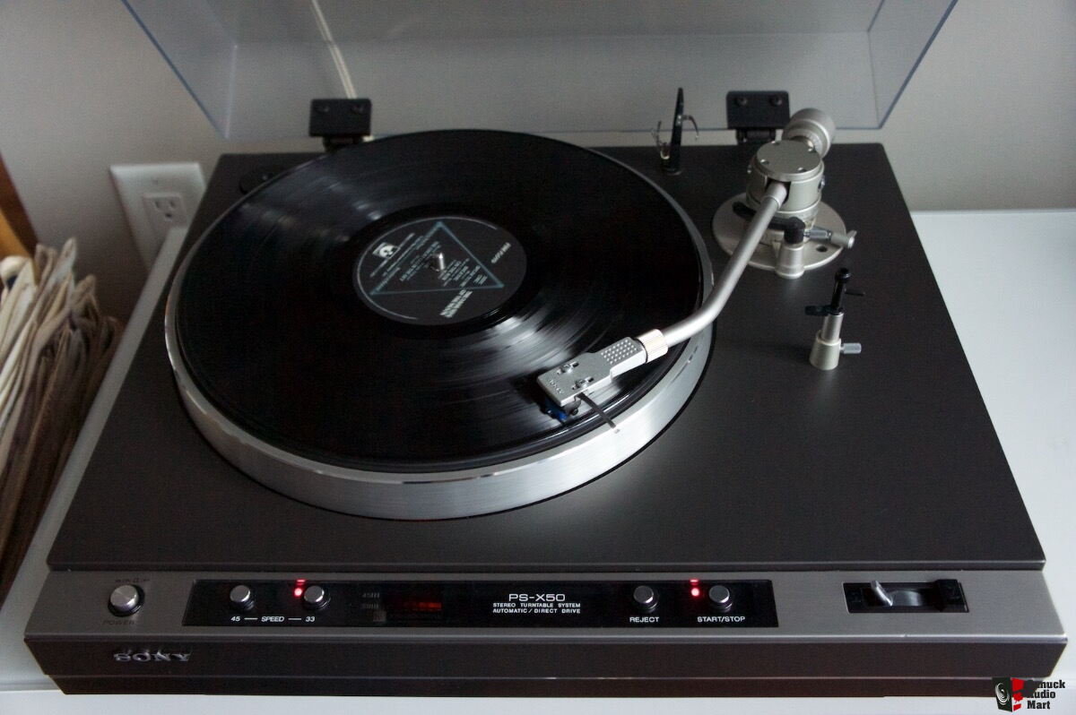 Sony PS-X50 Turntable w/PUA-7 Tonearm + Shure M97xe Cartridge *Sale ...