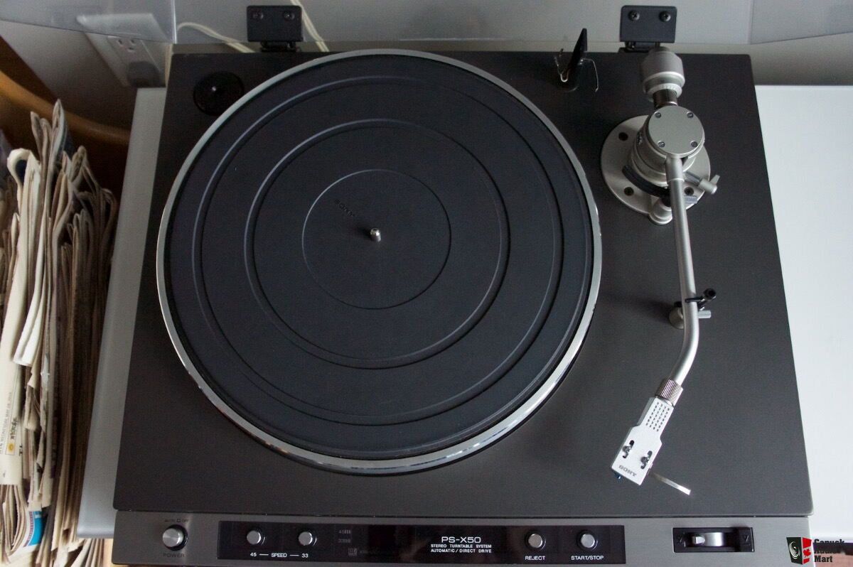 Sony PS-X50 Turntable w/PUA-7 Tonearm + Shure M97xe Cartridge *Sale ...