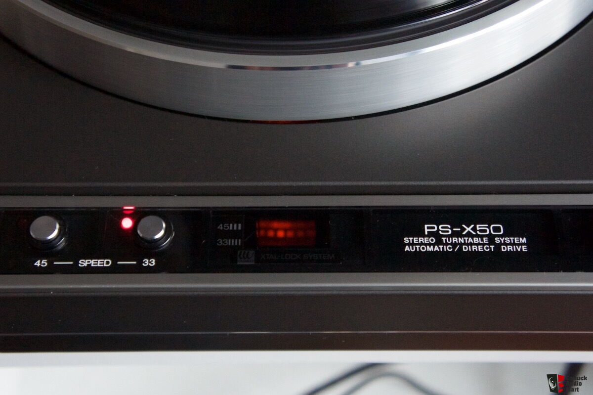 Sony PS-X50 Turntable w/PUA-7 Tonearm + Shure M97xe Cartridge *Sale ...