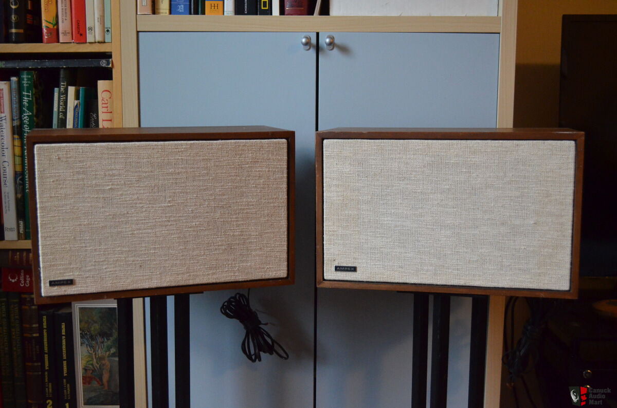Ampex Model 515 Wide Range Speaker System vintage bookshelf monitors ...