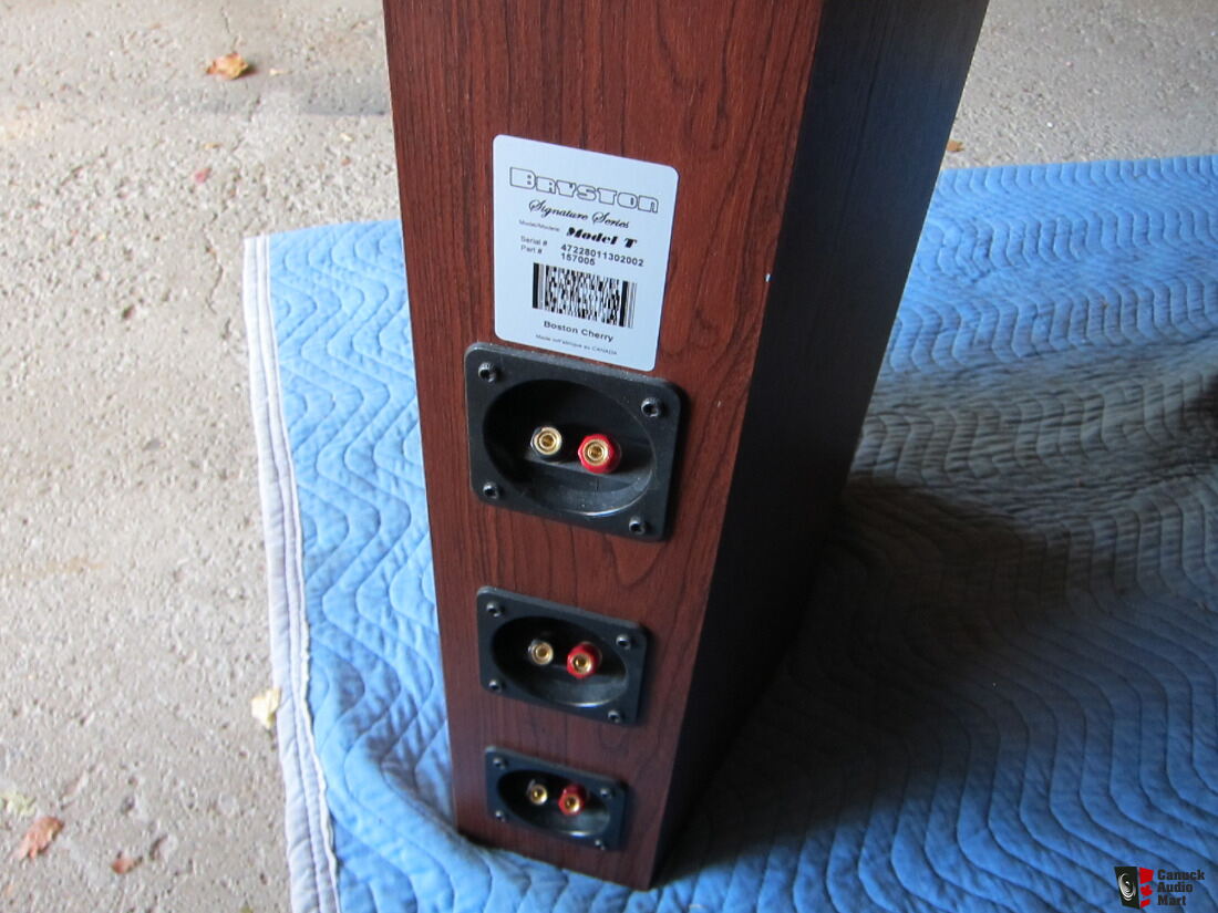 Bryston Model T Signature speakers (retail is $10000 plus) Photo ...