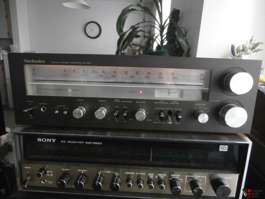 Vintage Technics SA-340 Receiver Photo #1359402 - Aussie Audio Mart