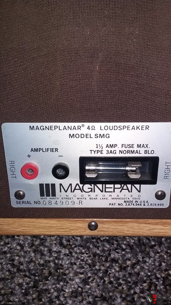 Early magnepan smg For Sale - Canuck Audio Mart