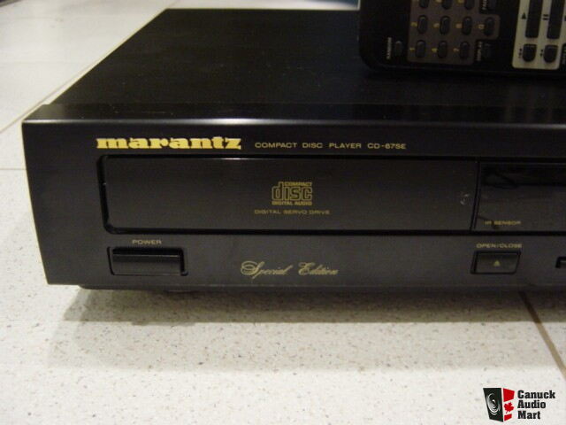 audiophile marantz cd-67 se special edition cd player Photo #135976 ...