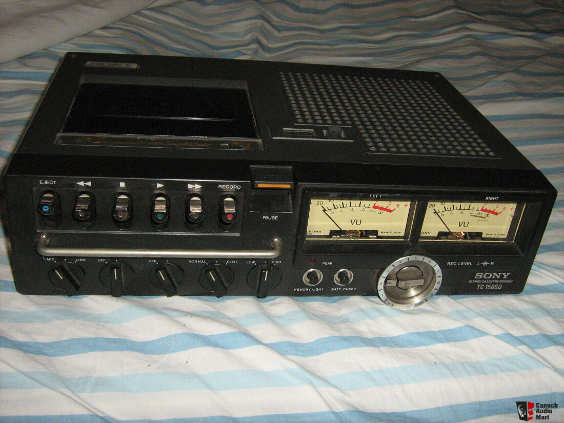 SONY TC-158SD professional tape recorder with case Photo #1361247 - US ...