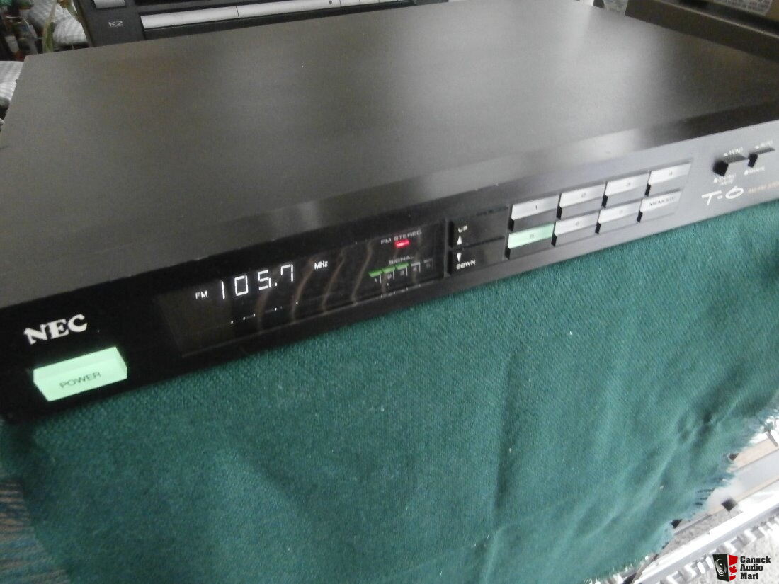 NEC T-6E AM/FM Stereo Tuner Photo #1361520 - Canuck Audio Mart