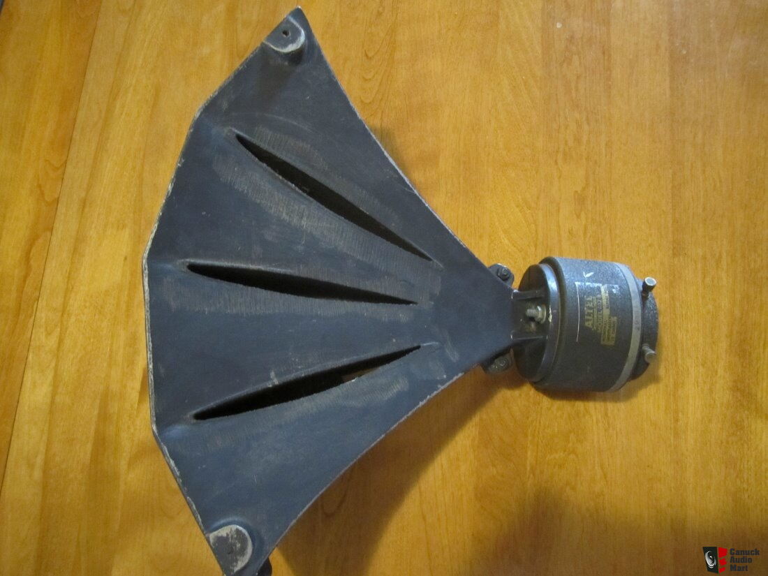 Altec H808 horn and 802B driver Photo #1363133 - US Audio Mart