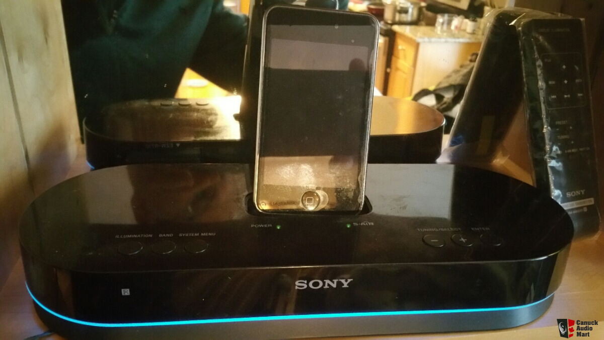 Sony Wireless IPOD & AM/FM Speakers [two sets] one new in box other ...
