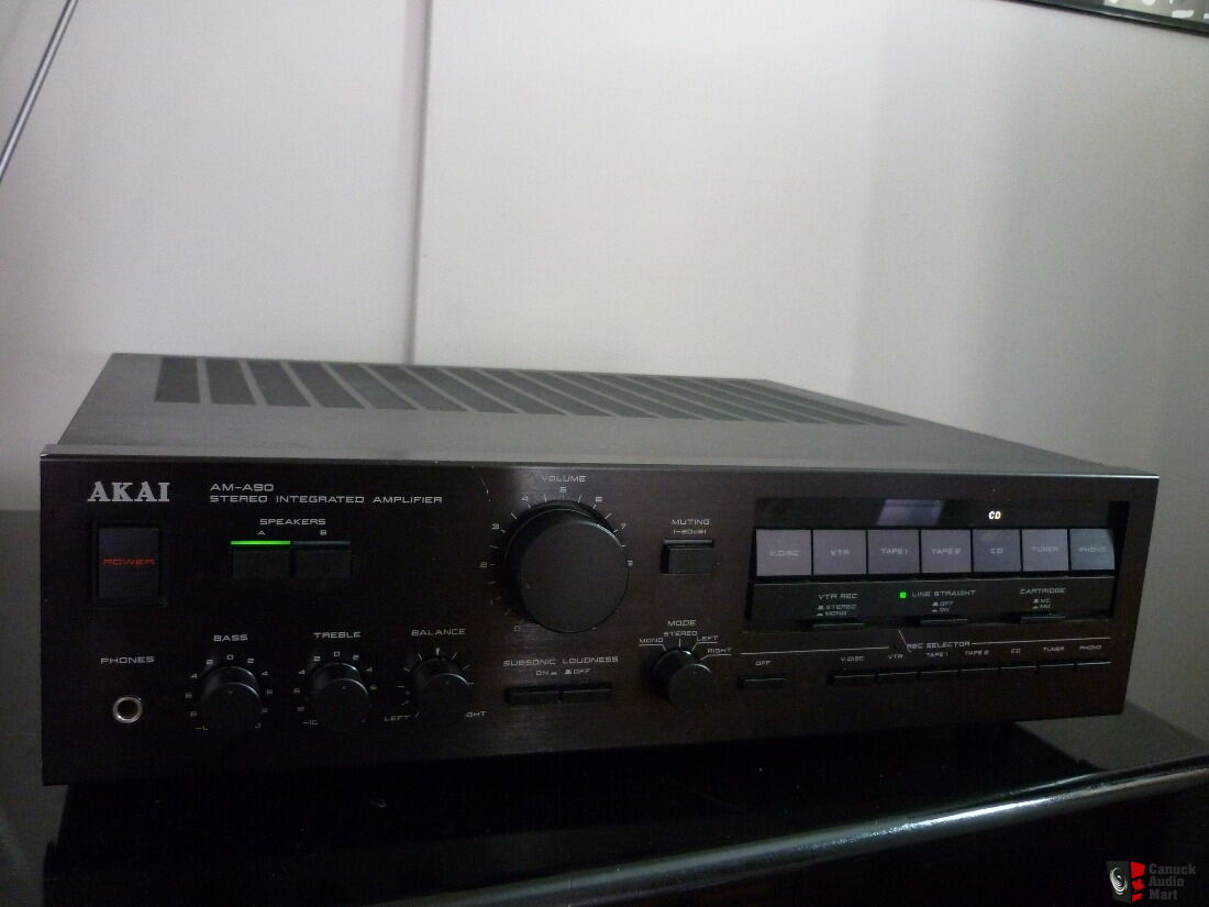 High Power Top of Line Audiophile *AKAI AM-A90*130 Watts per ch Photo ...