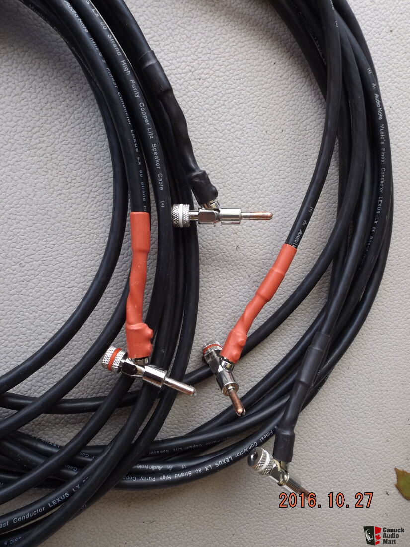 AUDIO NOTE Cable speakers Photo #1373782 - UK Audio Mart