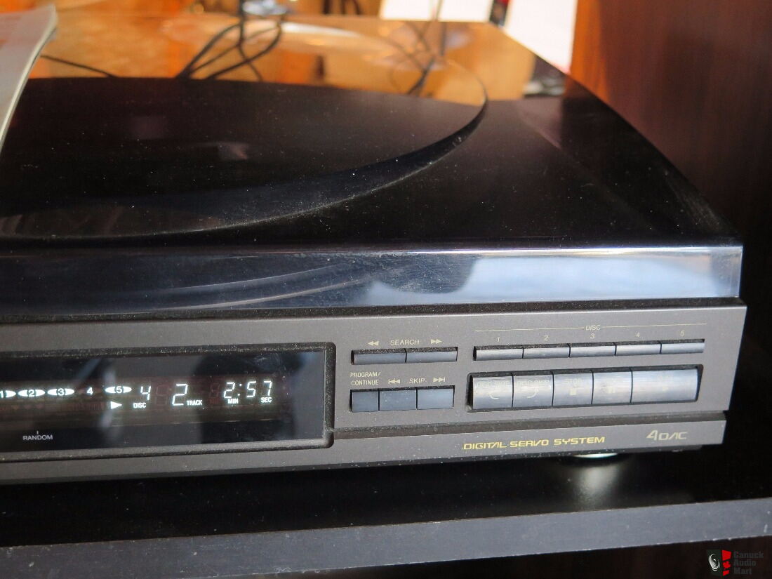 Technics 5 disc CD changer SL-PC505 (with manual) Photo #1374830 - US ...