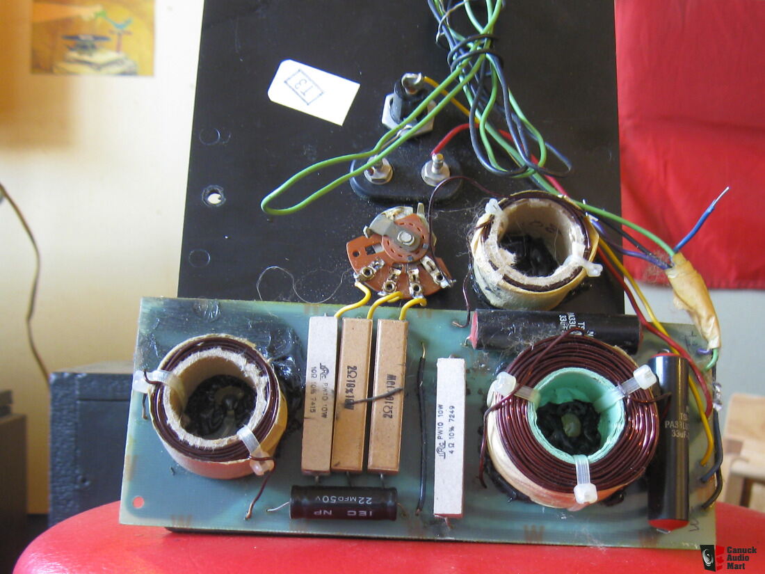 Heil AMT 5's With Crossovers Photo #1378645 - Canuck Audio Mart