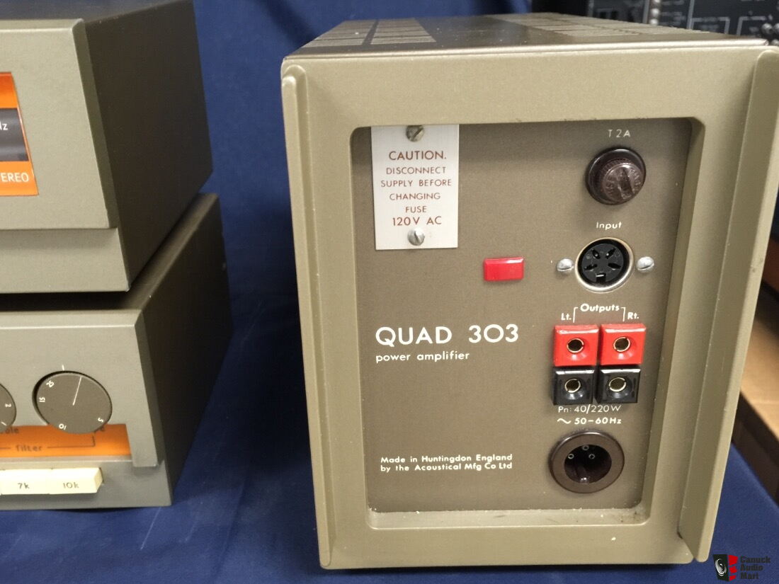 Quad Vintage Class A Hi-Fi 33/303/FM3 Photo #1380071 - US Audio Mart