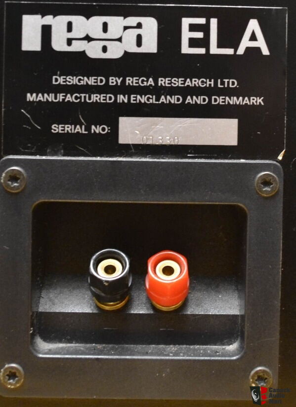 Rega ELA mk1 transmission line speakers LOWERED PRICE Photo #1381189 ...