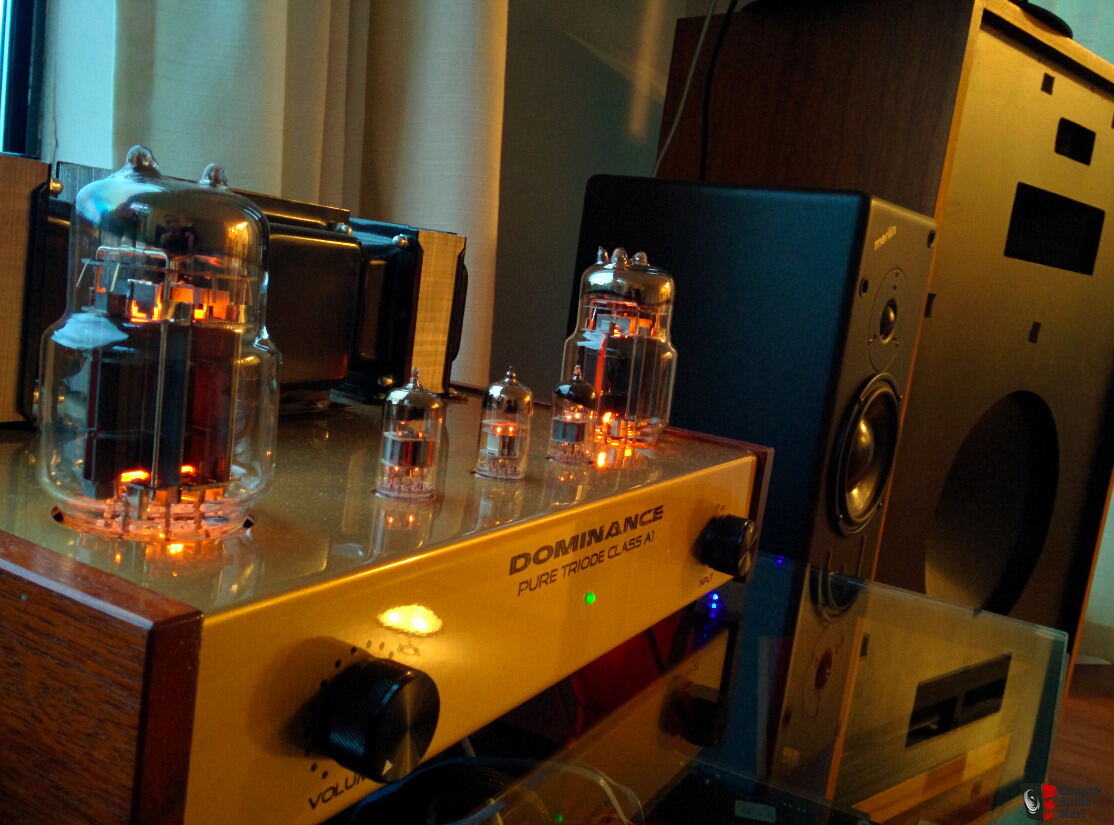 Triode Single Ended Class A 18W Integrated Tube Amp Dominance Photo ...