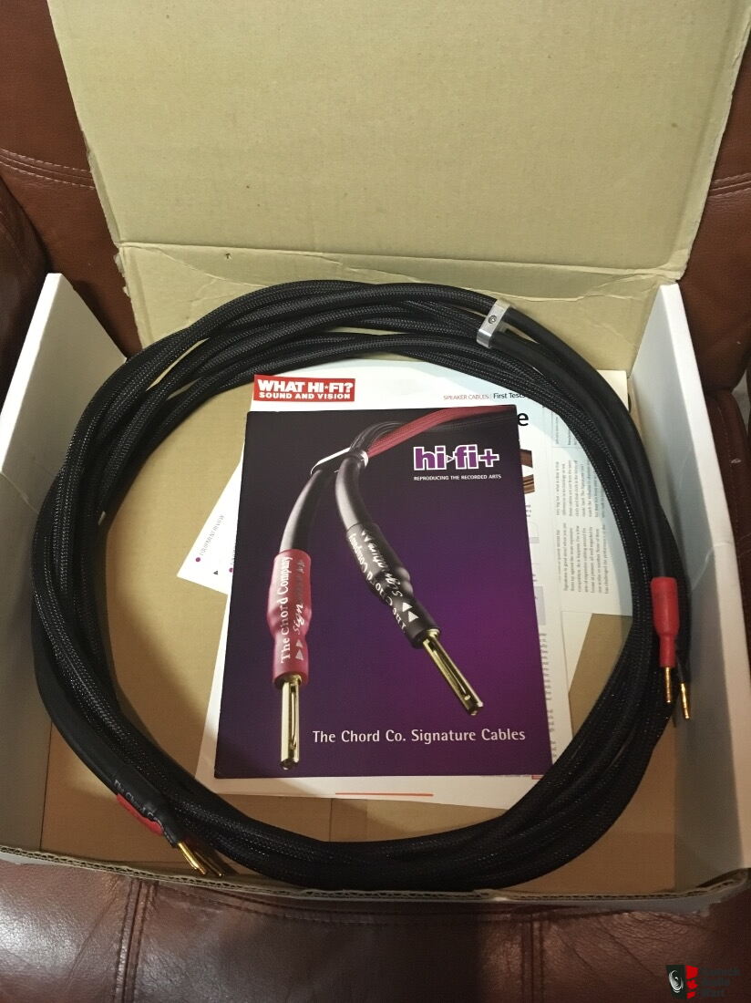 Chord signature speaker cable (3 metre banana plug) Photo #1393707 ...
