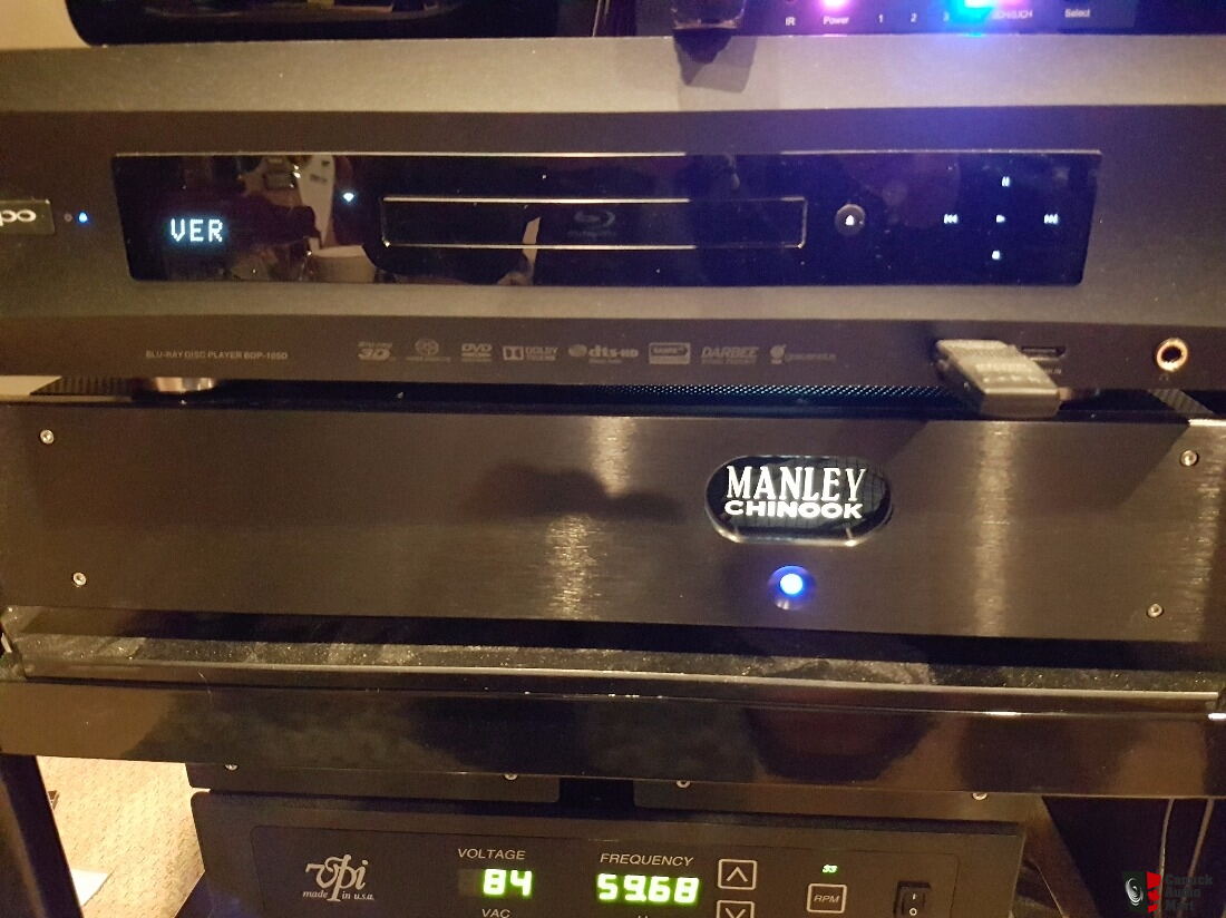Manley Chinook Special Edition Phono Preamp w/4 Philips PCC88 tubes & 4 ...