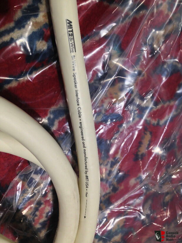 MIT-2 Terminator, 12 FEET,Bi-Wire Speaker Cables, MUSIC HOSE! Photo ...