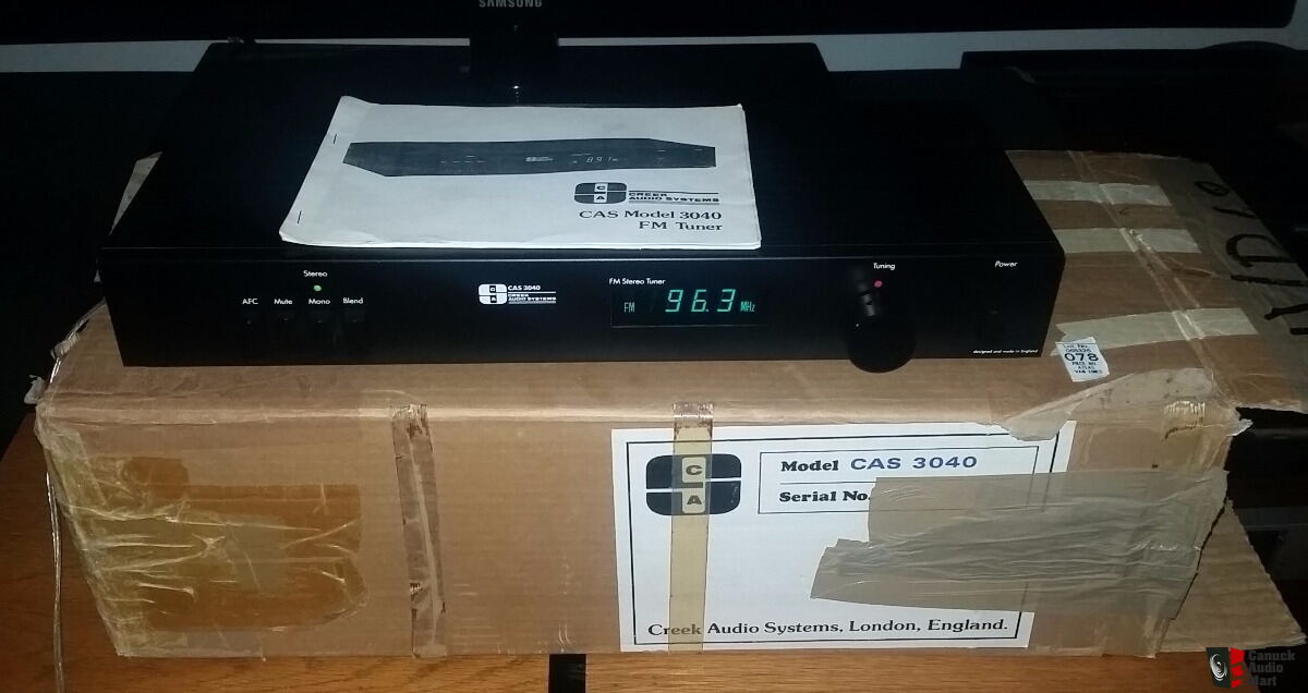 Creek CAS 3040 FM Tuner - like new FREE shipping Photo #1397100 - UK ...