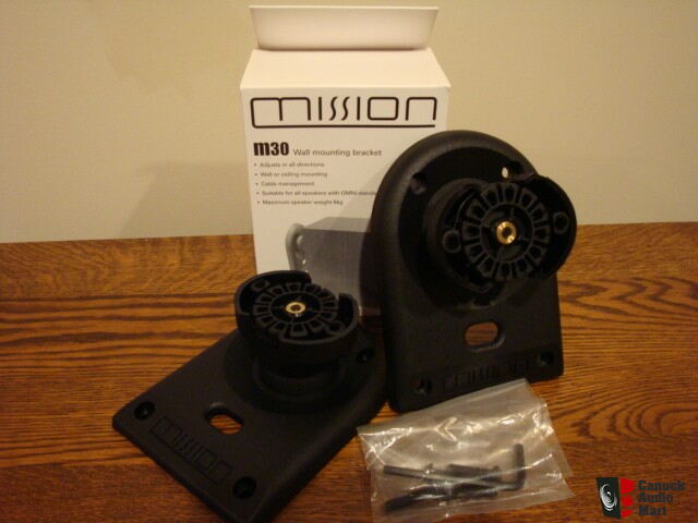 Mission M30 Wall Mount Brackets Photo #139779 - Canuck Audio Mart