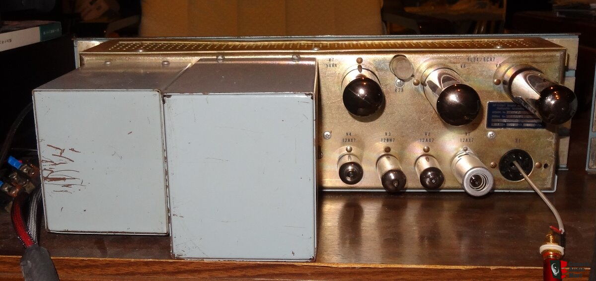 McCurdy AM403 broadcast quality tube amplifier EL34 push pull licensed ...