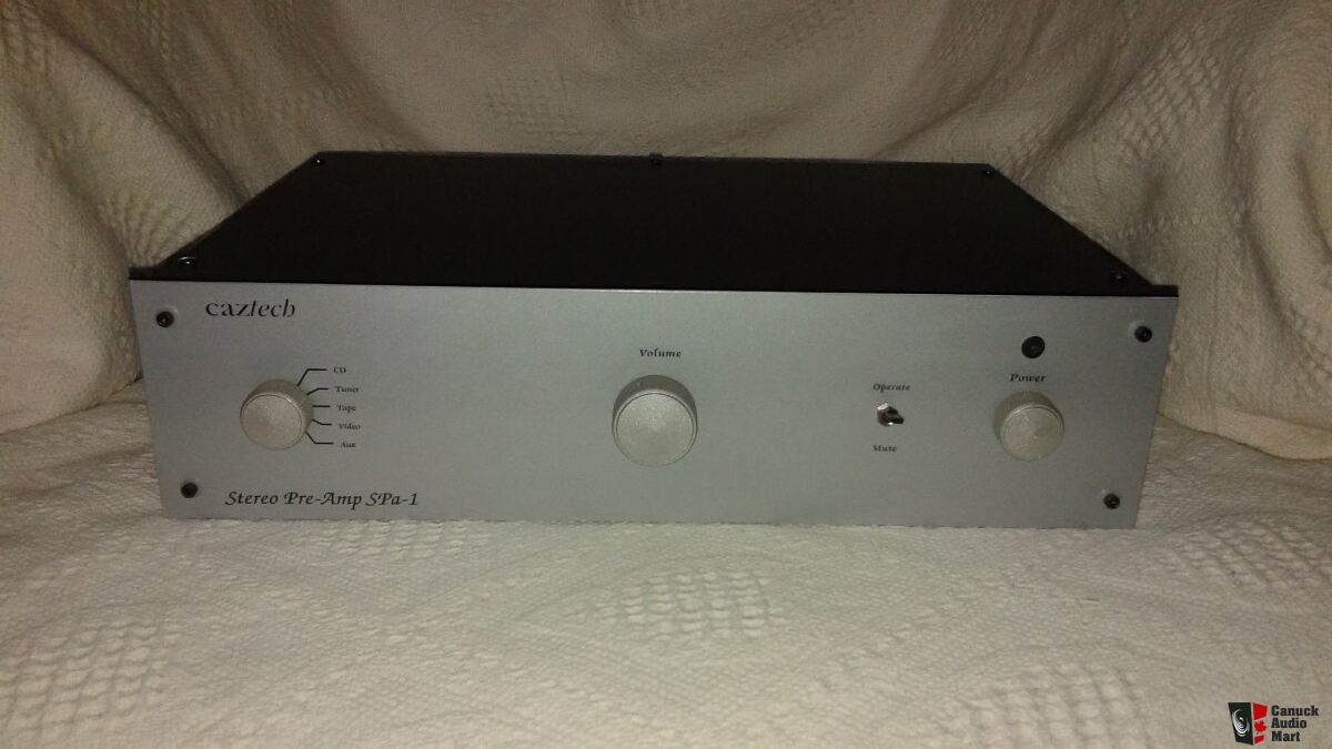 Caztech SP A-1 Tubes preamplifier in VVG condition----400$ Photo ...