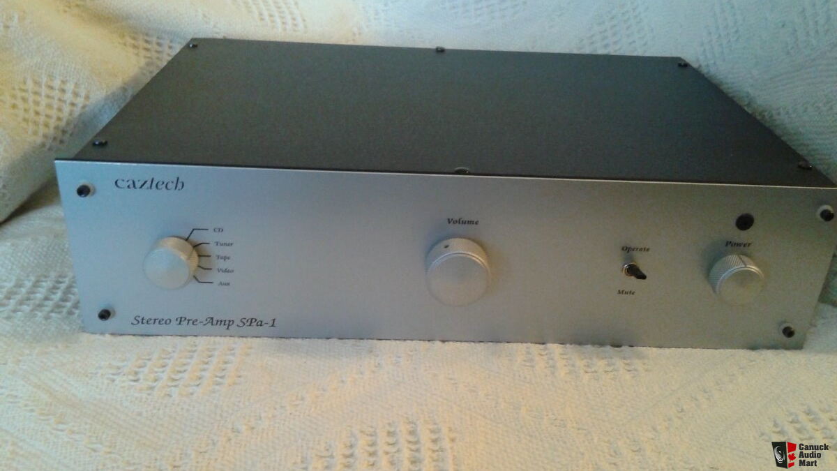 Caztech SP A-1 Tubes preamplifier in VVG condition----400$ Photo ...