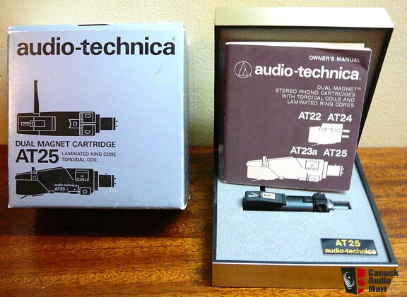Audio Technica AT-25 Integrated Phono Cartridge(NIB) Photo #140402 ...