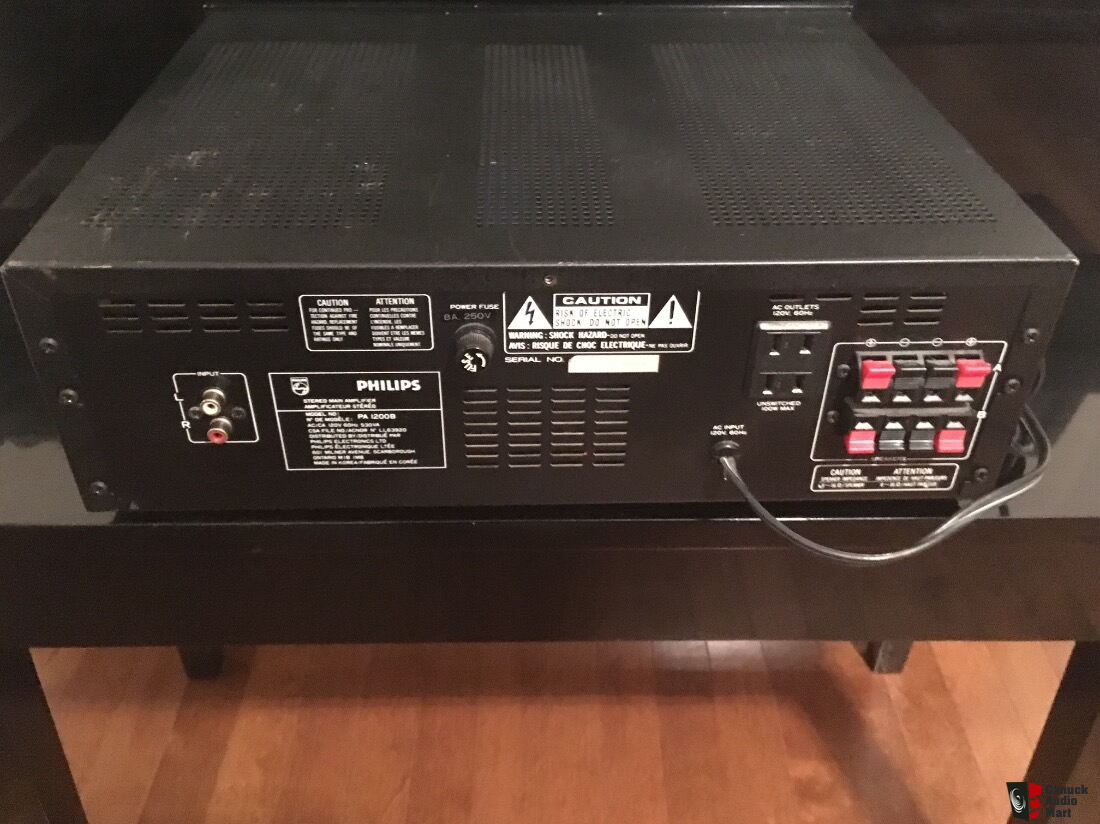 Phillips PA-1200B Power Amplifier Photo #1406493 - Canuck Audio Mart