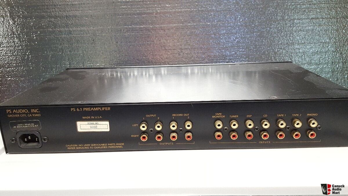 PS Audio 6.1 Stereo Preamp Photo #1407382 - US Audio Mart