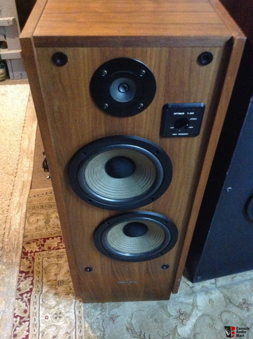 Optimus T-100 Floor Standing Speakers Photo #1408464 - Canuck Audio Mart