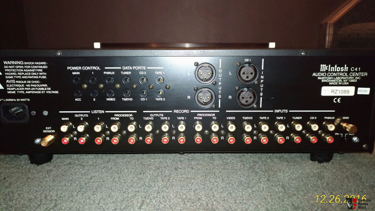 McIntosh C41 Stereo Preamplifier Photo #1408498 - UK Audio Mart