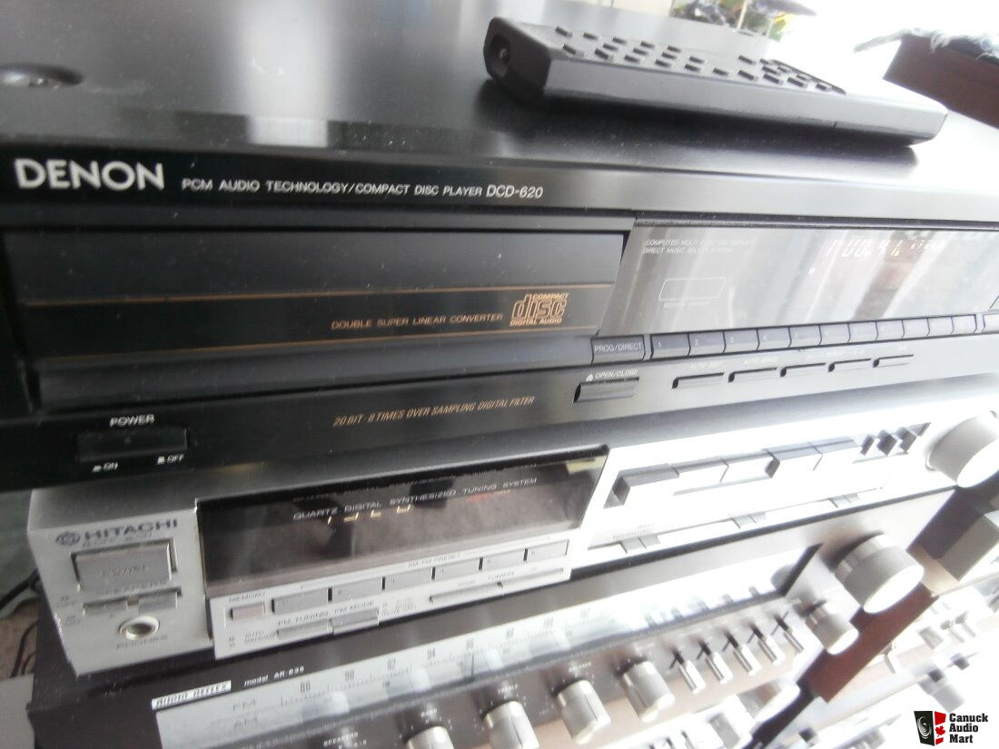 Denon DCD-620 CD Player - Double Super Linear Converter (PCM56P x2 ...
