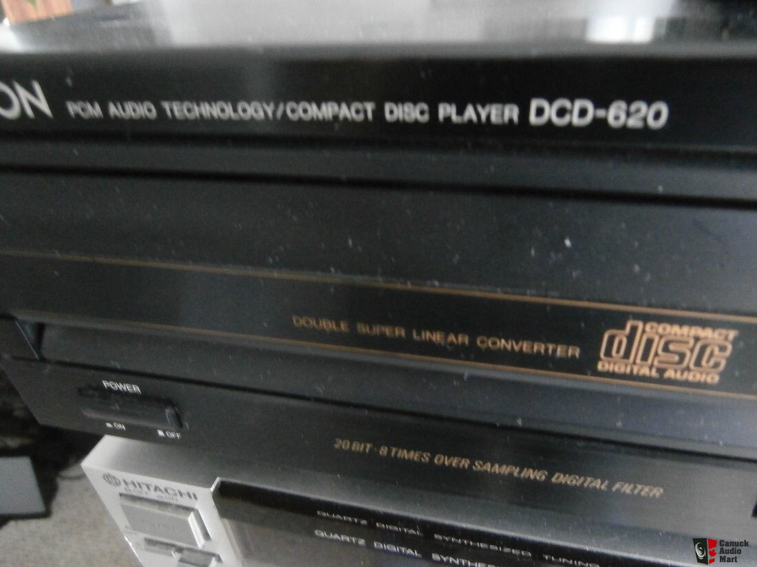 Denon DCD-620 CD Player - Double Super Linear Converter (PCM56P x2 ...
