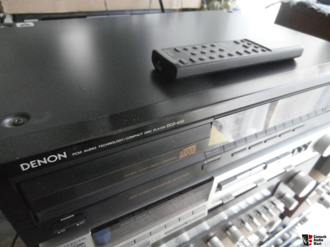 Denon DCD-620 CD Player - Double Super Linear Converter (PCM56P x2 ...