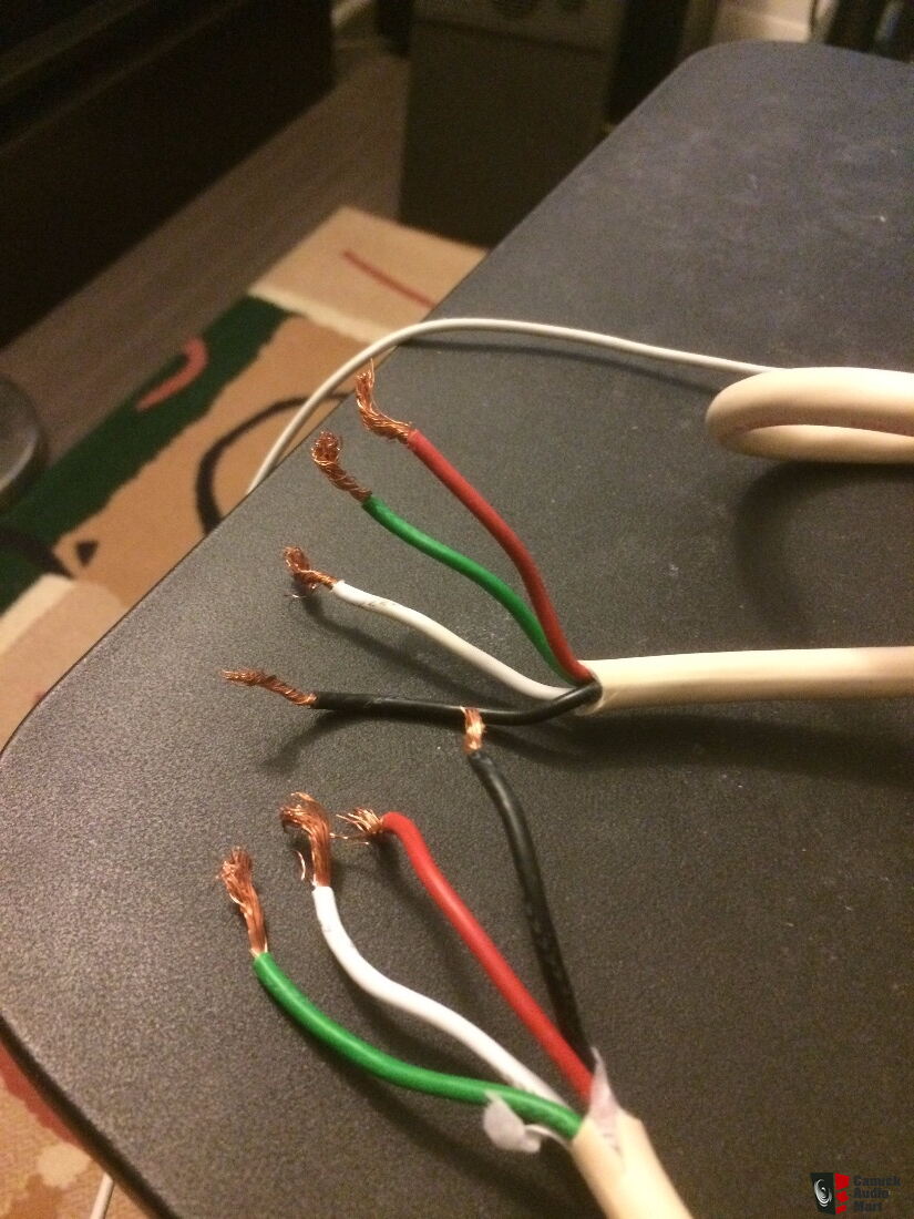 audioquest speaker cable FLEX 14/4 AWG semi-solid concentric long grain ...