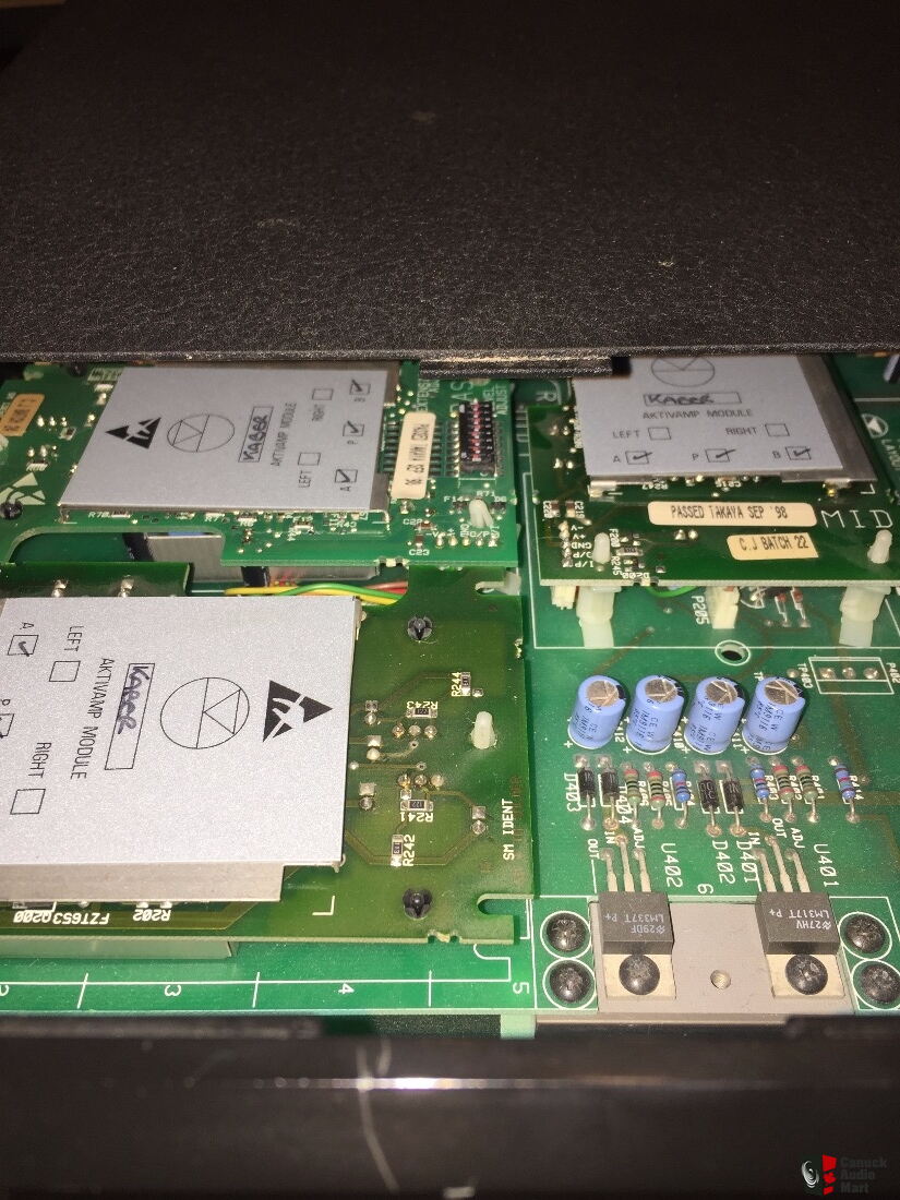 Linn crossover tunebox with kaber cards and aktiv crossover mounting ...