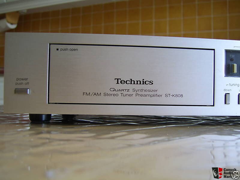Technics ST-K808 vintage & VERY RARE tuner pre amplifier SUPERB ...