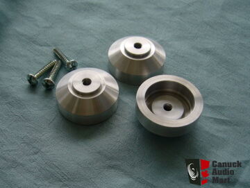 REGA - Michael Lim Adjustable Aluminum isolation feet (3 pcs) *** Sold ...