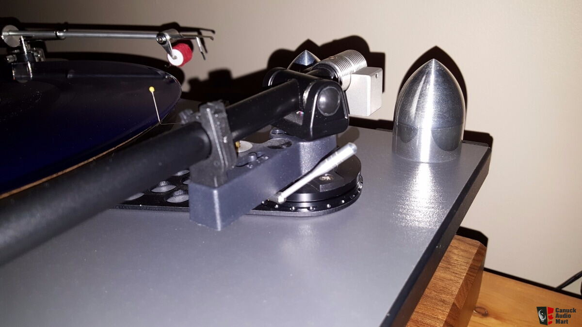 Modded REGA Tonearm with 1877 Phono 5 Pin DIN Plug & 1877 Spirit Hi-End ...