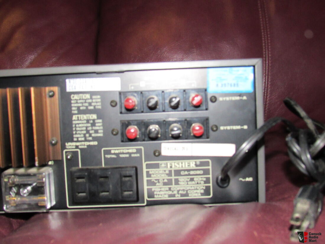 RARE Fisher Studio Standard CD-2020 Amplifier Photo #1416750 - US Audio ...