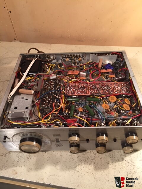 Eico 2536 Tube integrated Amp and Case Photo #1417456 - Canuck Audio Mart