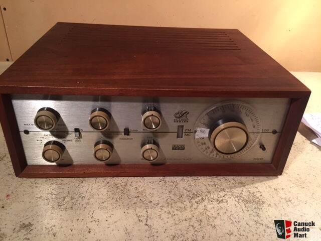 Eico 2536 Tube integrated Amp and Case Photo #1417457 - US Audio Mart