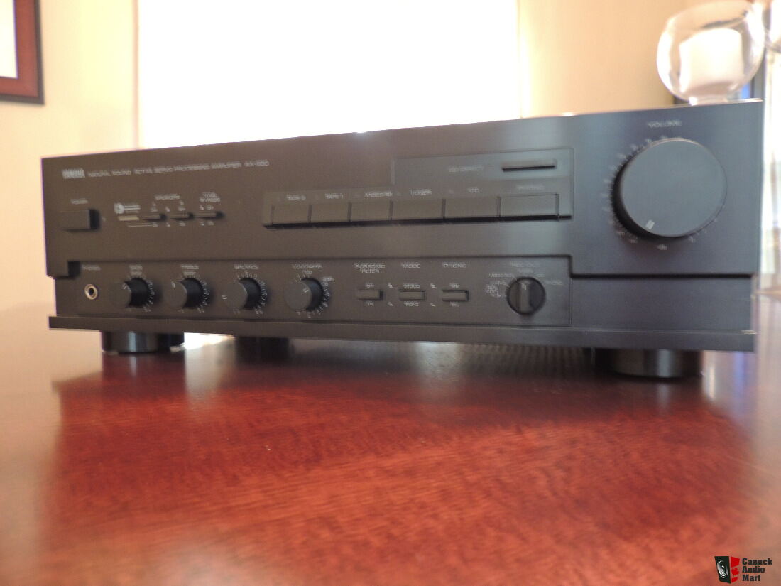 Vintage 1989 Yamaha AX-630 Integrated Stereo Amplifier- 85 watt/ch rms ...