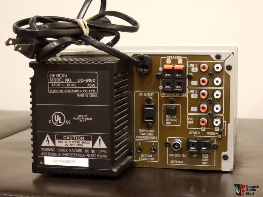 Denon UD-M50 Micro 3-CD Receiver Photo #141868 - Canuck Audio Mart