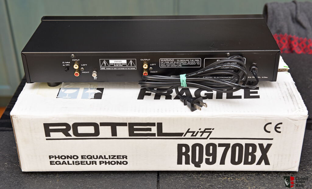 Rotel RQ970BX Phono Stage MM/MC capable Photo #1420633 - Aussie Audio Mart
