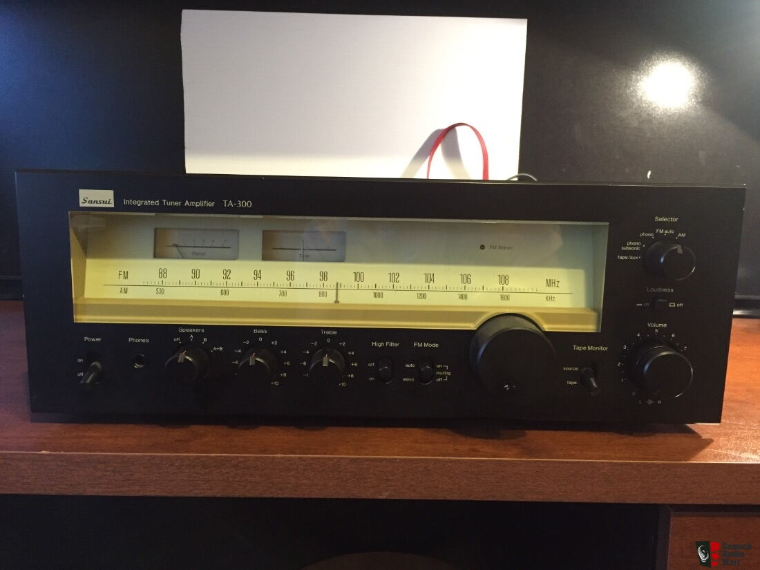 Vintage Sansui TA-300 Integrated Tuner Amplifier Photo #1422293 ...